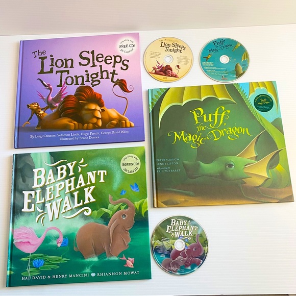 Scholastic | Toys | 3 X Kids Large Picture Books With Cds Bundle ...